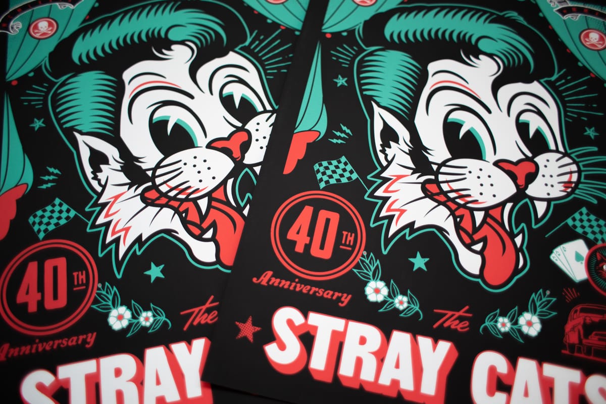 Legendary rockabilly band, Stray Cats celebrate the 40th anniversary of ...